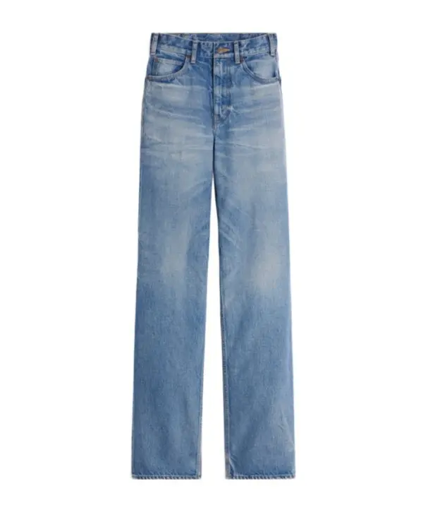 Celine Kitty Jeans In Pismo Wash Denim - No