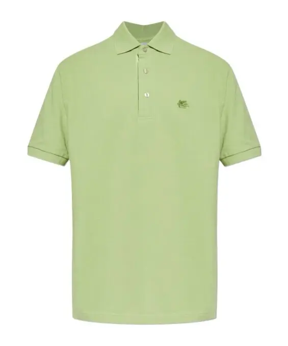 Etro Pegaso Embroidered Polo Shirt