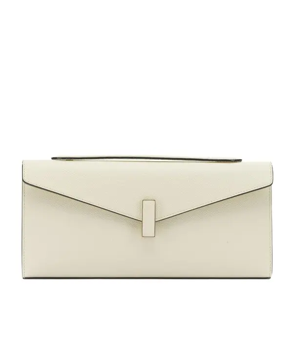 VALEXTRA Iside Clutch Bag - White
