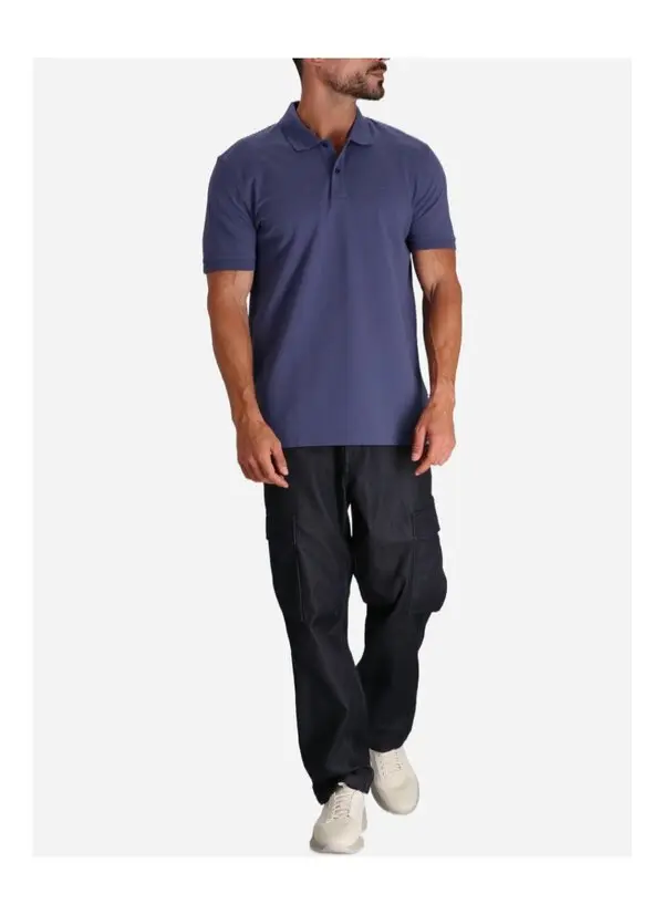 Hugo Boss Logo-embroidered Polo Shirt
