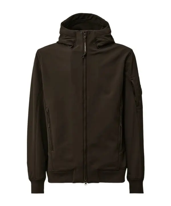 C.P. COMPANY Shell R Hooded Jacket - Black