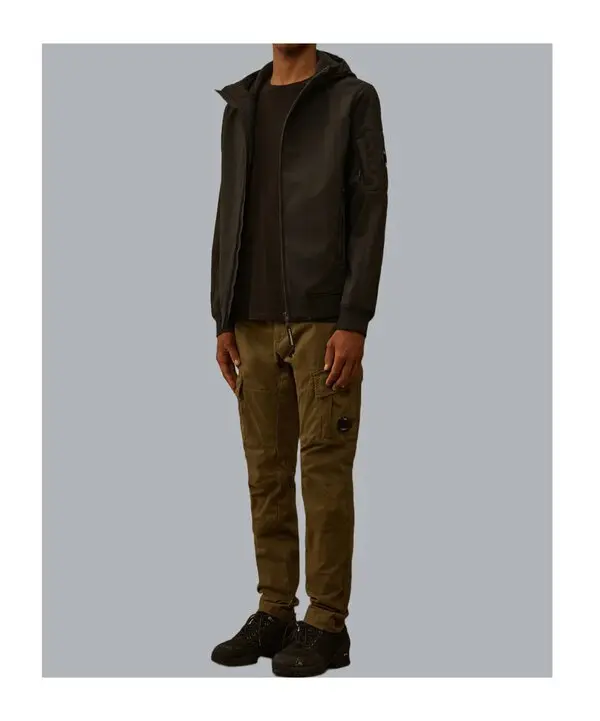 C.P. COMPANY Shell R Hooded Jacket - Black