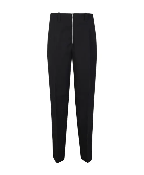 JIL SANDER Zipped Tapered Leg Trousers