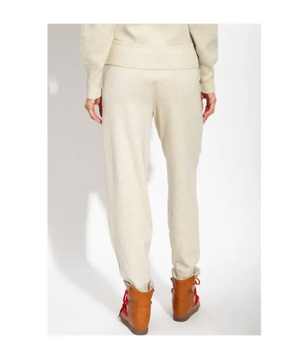 Isabel Marant Étoile Kira Drawstring Trousers - Lightgrey