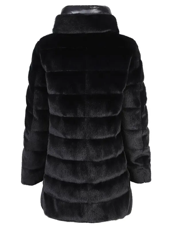 Herno Anthracite Drawstring Padded Jacket