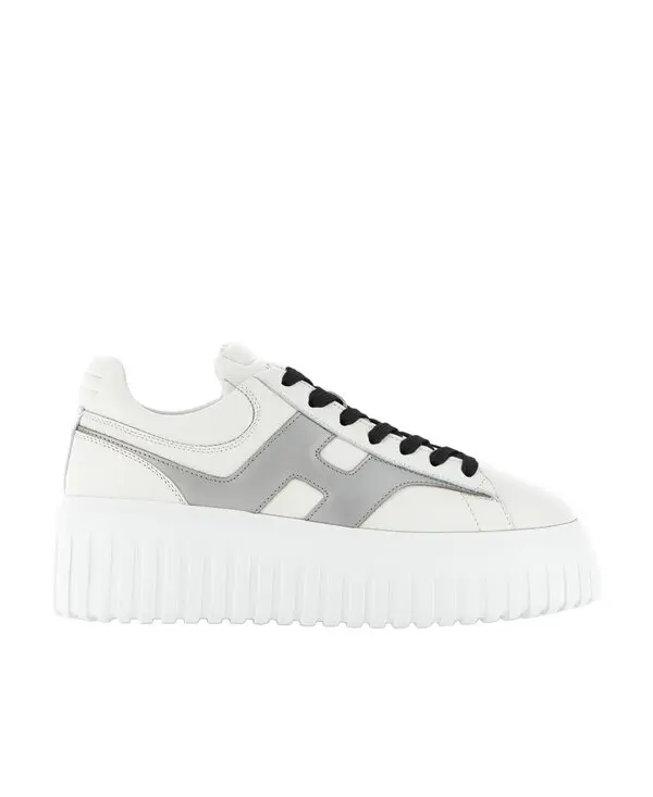 Hogan H-logo Platform Sneakers - White