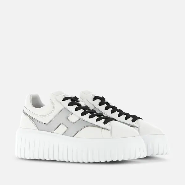 Hogan H-logo Platform Sneakers - White
