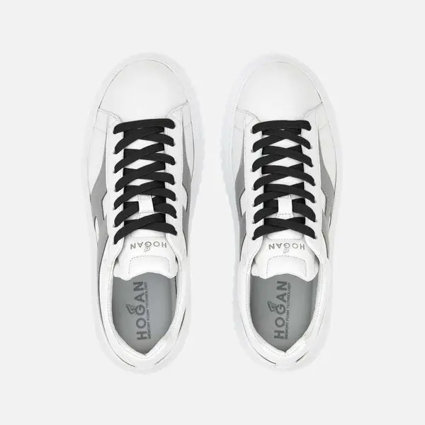 Hogan H-logo Platform Sneakers - White