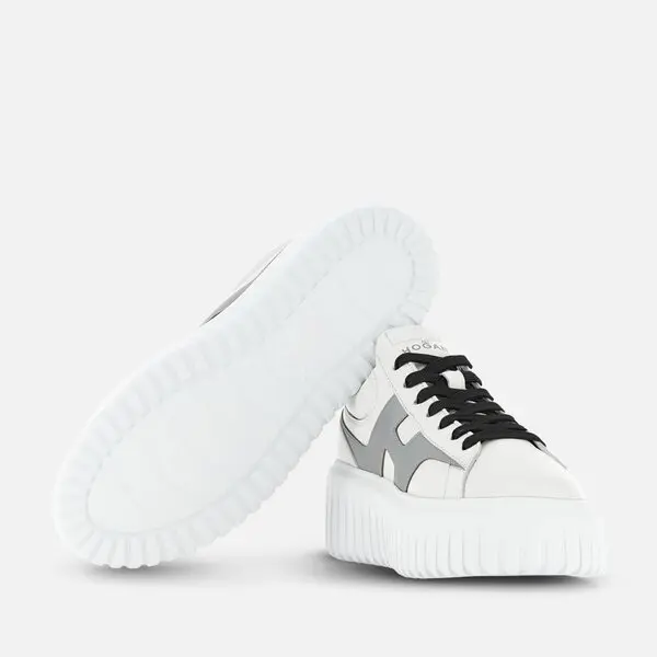 Hogan H-logo Platform Sneakers - White
