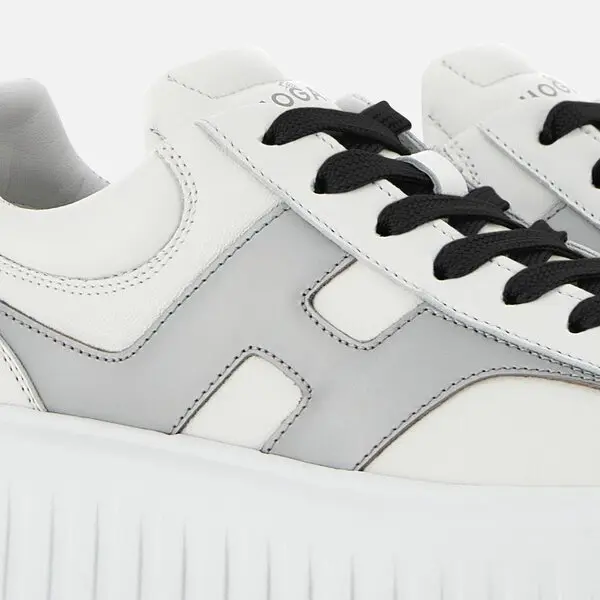 Hogan H-logo Platform Sneakers - White
