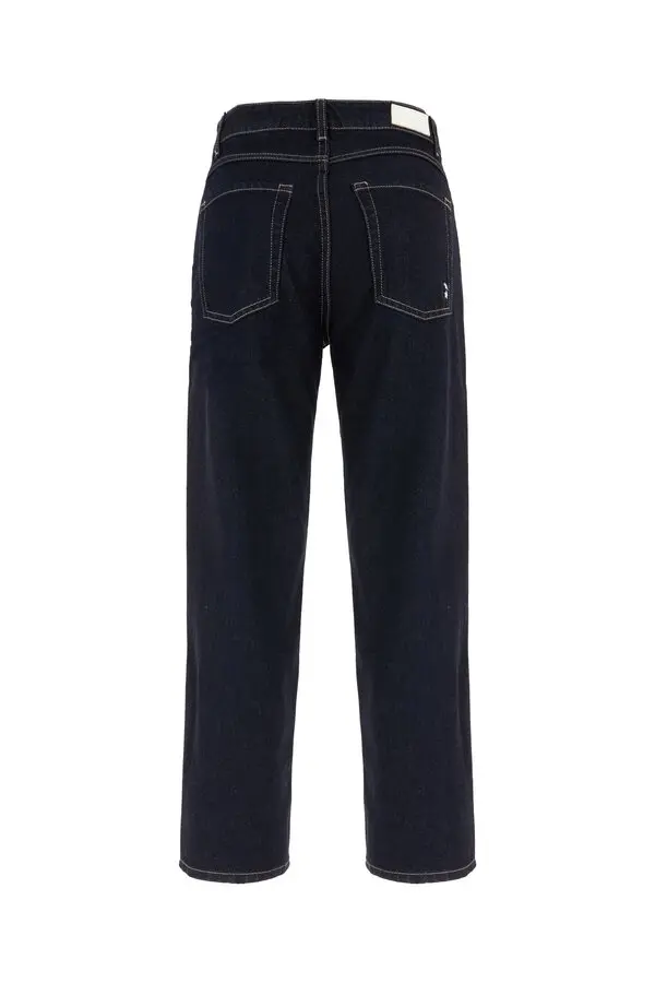 ICON DENIM LOS ANGELES Belt-detailed Five-pocket Jeans
