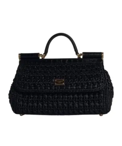 Dolce & Gabbana Logo Plaque Top Handle Bag