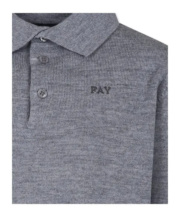 FAY Logo Embroidered Polo Shirt