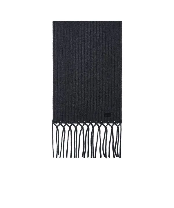 Max Mara Logo Scarf - Black