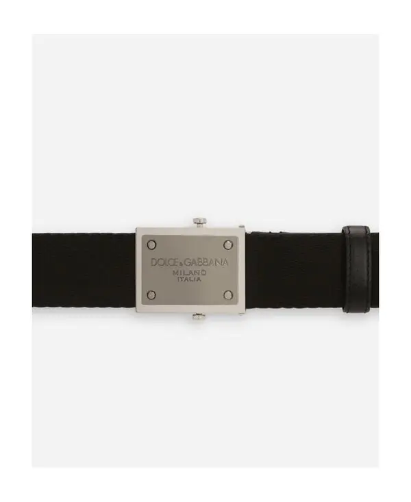 Dolce & Gabbana Logo Buckle Belt