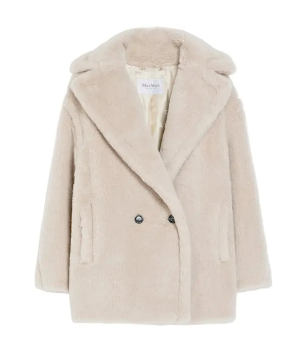 Max Mara Olga Double-breasted Alpaca And Wool Coat - Beige