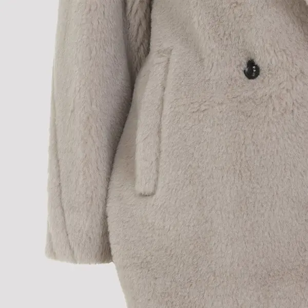 Max Mara Olga Double-breasted Alpaca And Wool Coat - Beige