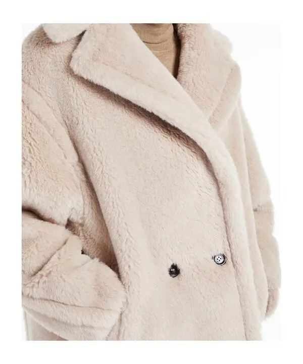 Max Mara Olga Double-breasted Alpaca And Wool Coat - Beige