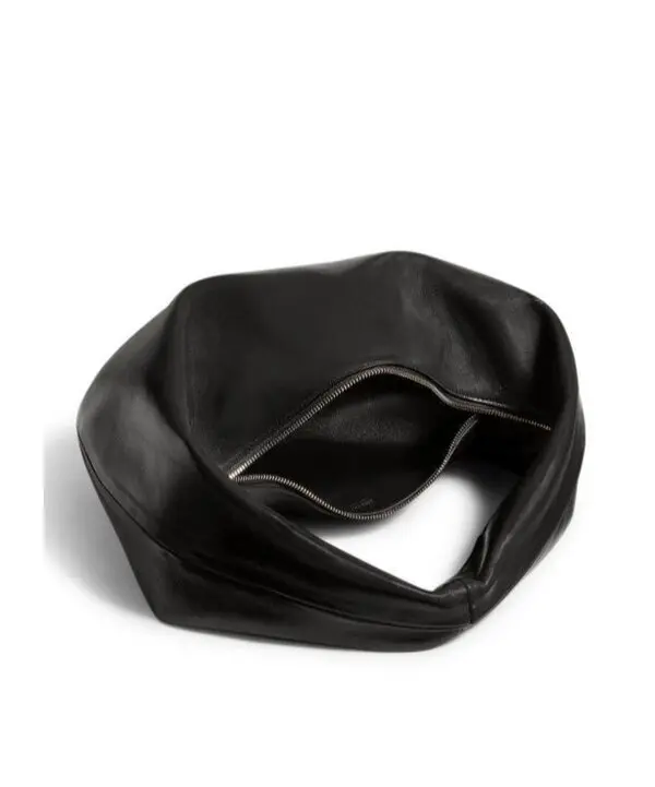Khaite Olivia Zipped Tote Bag - Black