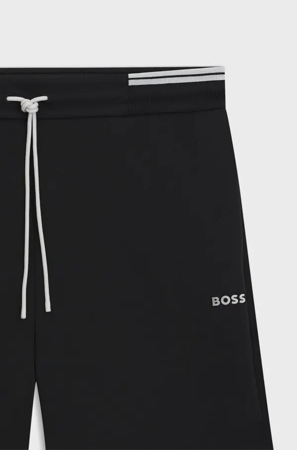 Hugo Boss Logo Embroidered Track Shorts