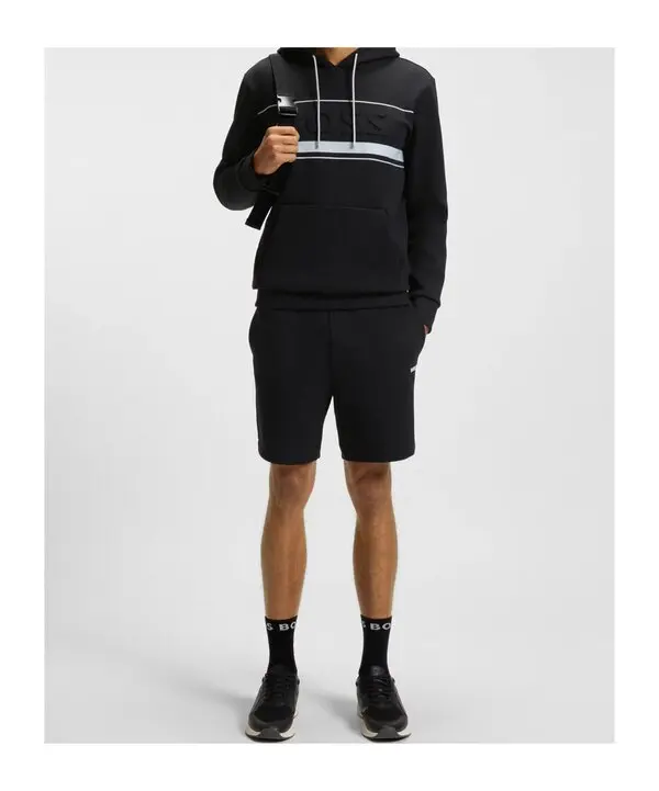 Hugo Boss Logo Embroidered Track Shorts