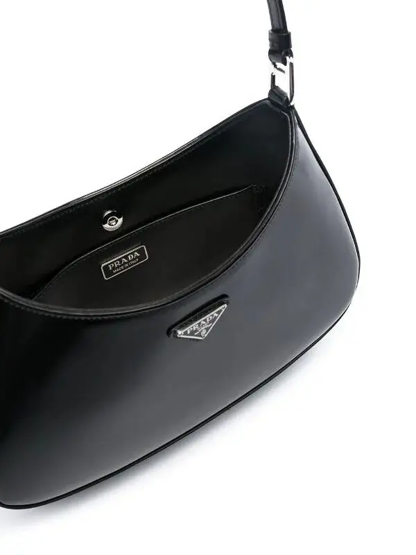 Prada Cleo Shoulder Bag - Black