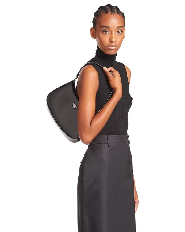 Prada Cleo Shoulder Bag - Black