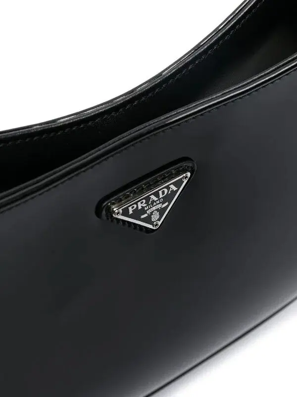 Prada Cleo Shoulder Bag - Black