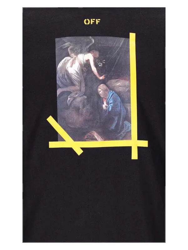 Off-White Painting-print Long-sleeve T-shirt