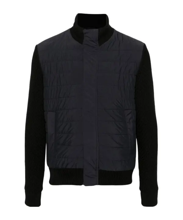 Herno Knitted-panel Down Jacket