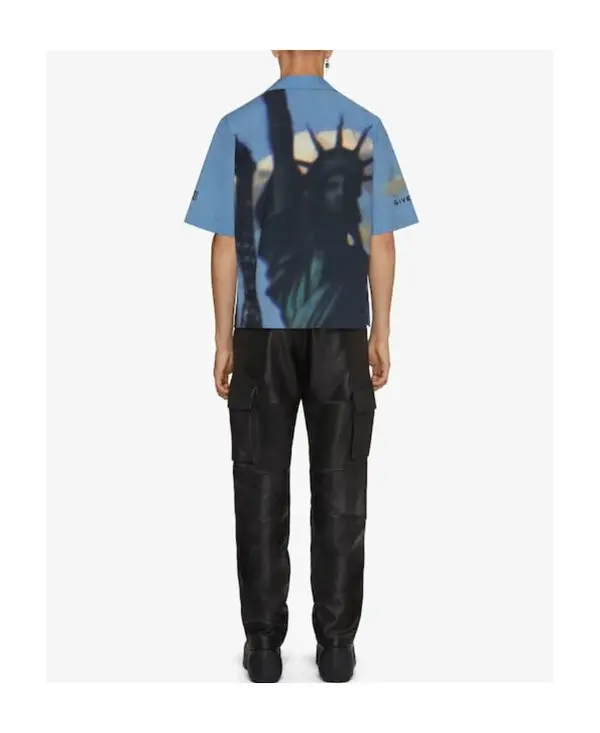 Givenchy Hawaiian Collar Shirt In Poplin