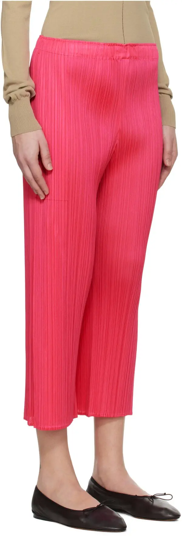 PLEATS PLEASE BY ISSEY MIYAKE Pleated Trousers