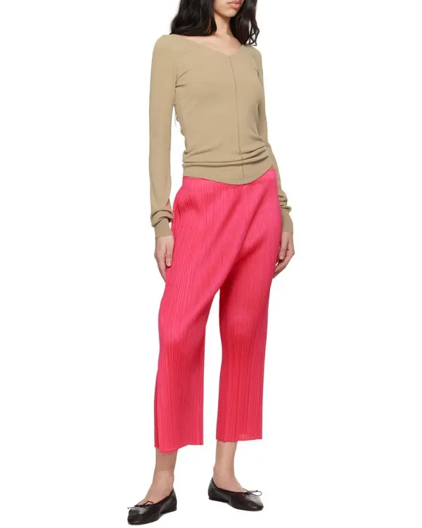 PLEATS PLEASE BY ISSEY MIYAKE Pleated Trousers
