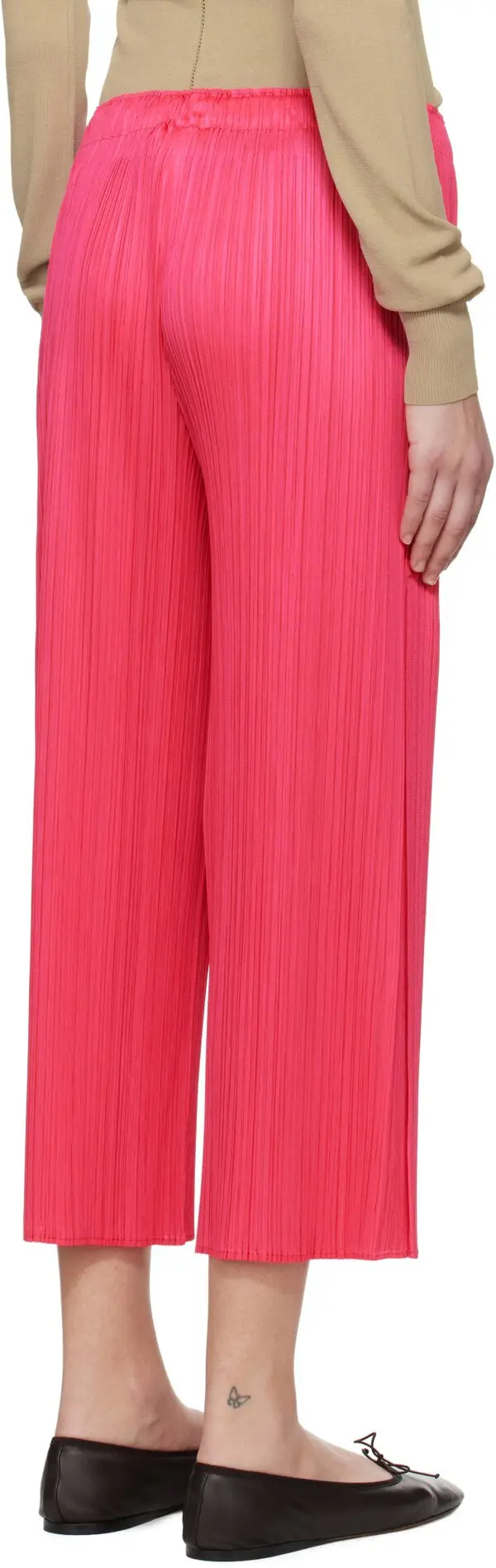 PLEATS PLEASE BY ISSEY MIYAKE Pleated Trousers