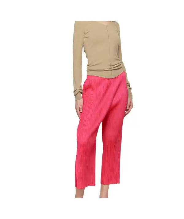 PLEATS PLEASE BY ISSEY MIYAKE Pleated Trousers