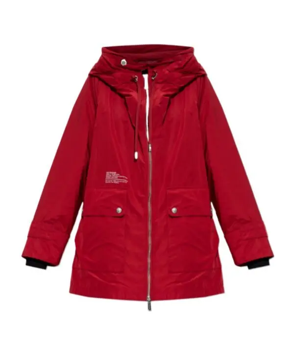 Dsquared2 Hooded Zip-up Coat