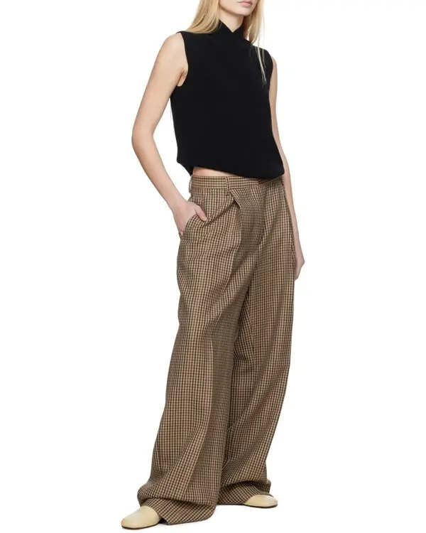 Studio Nicholson Ribbed Knit V-neck Sleeveless Vest