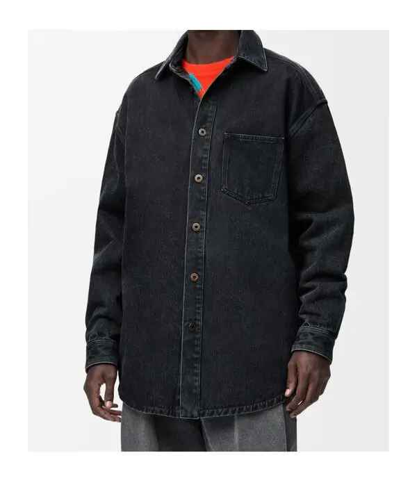 Loewe Anagram Overshirt - Black