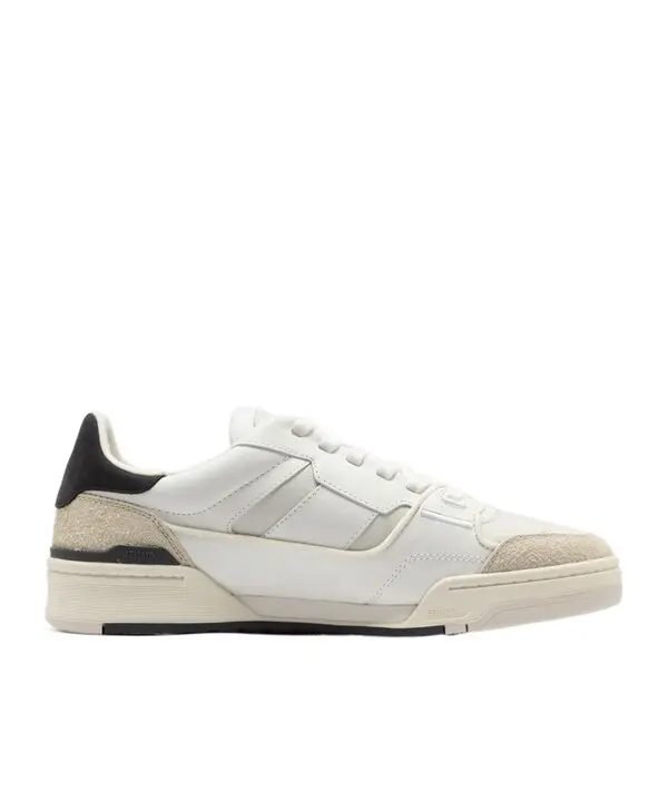 Axel Arigato Laced Sneakers With Embroidered Logo And Suede Details