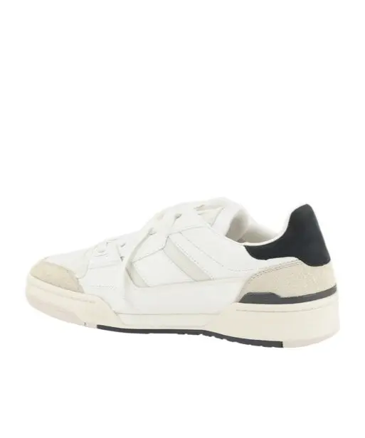 Axel Arigato Laced Sneakers With Embroidered Logo And Suede Details