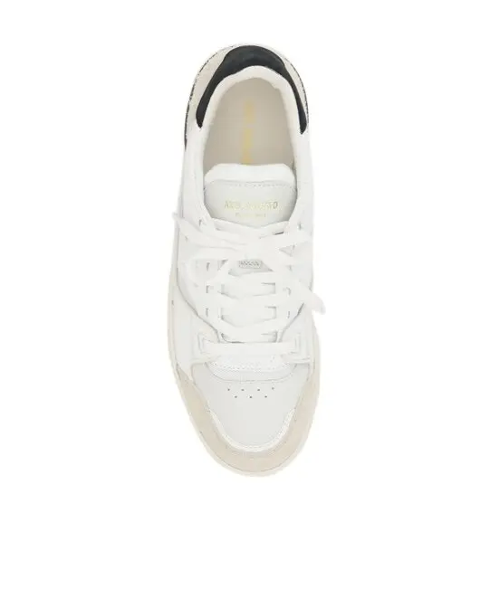 Axel Arigato Laced Sneakers With Embroidered Logo And Suede Details