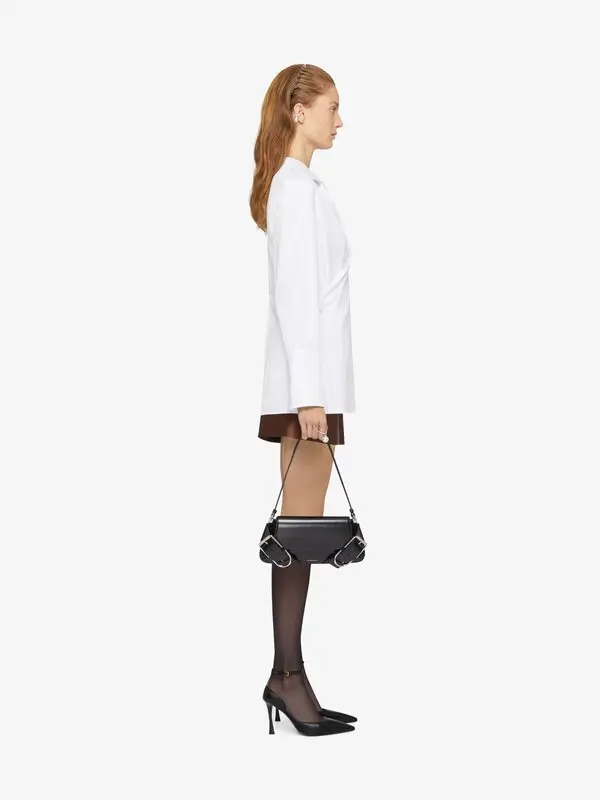Givenchy Wrapped Poplin Long-sleeve Shirt