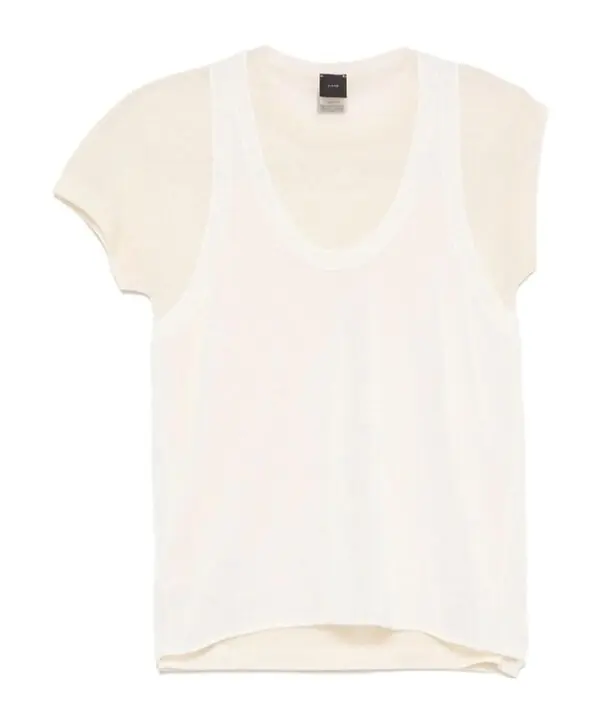 Pinko Layered Knitted T-shirt