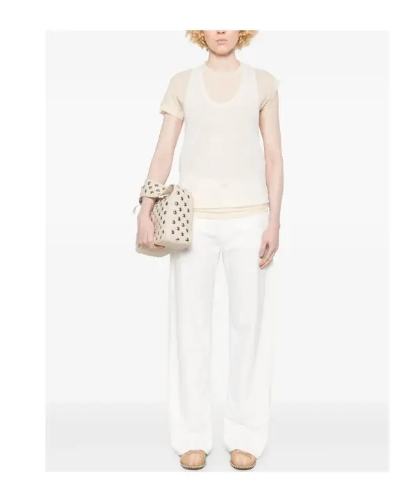 Pinko Layered Knitted T-shirt