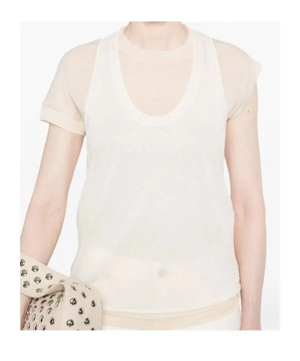 Pinko Layered Knitted T-shirt