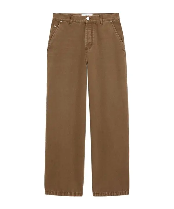 AMI Paris Wide-leg Denim Jeans - Hazel