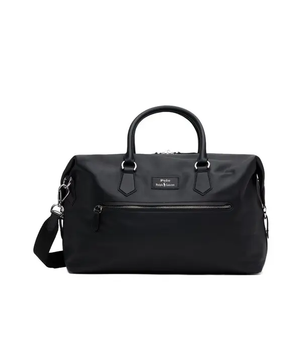 Polo Ralph Lauren Leather Duffle Bag - Black