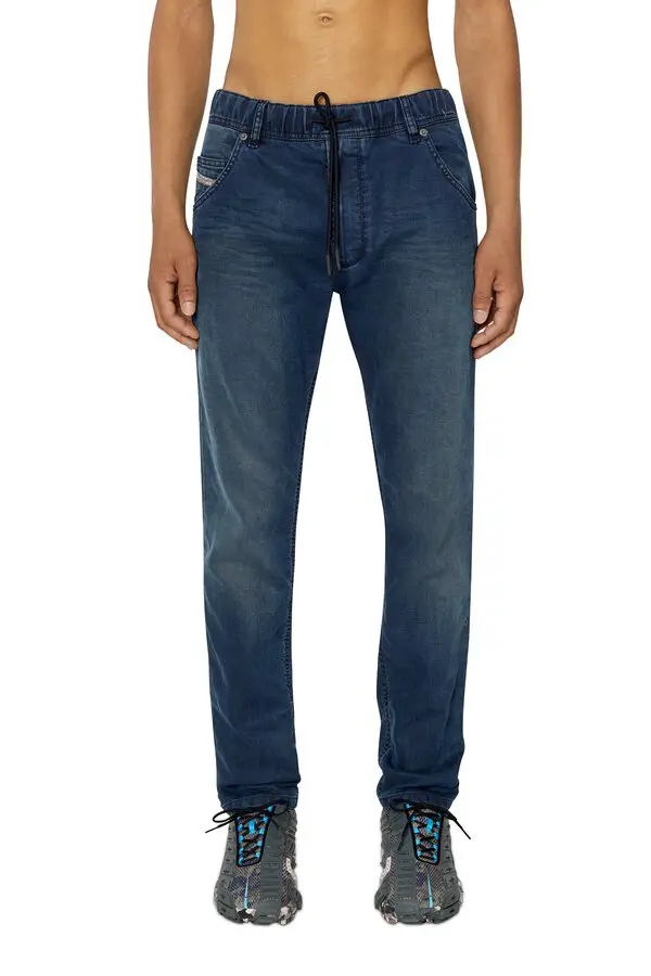 DIESEL® Drawstring Straight-leg Jeans