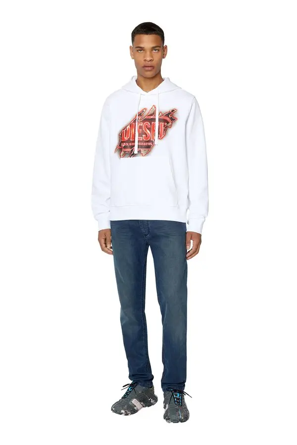 DIESEL® Drawstring Straight-leg Jeans