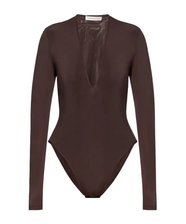 Zimmermann Long Sleeved Bodysuit